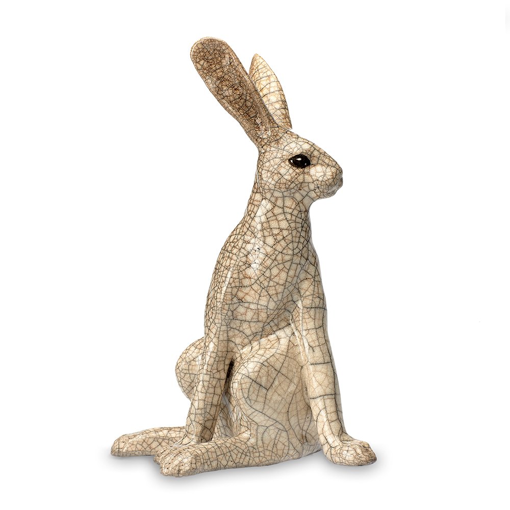 Medium looking back hare by Paul Jenkins – Ludgate Gallery