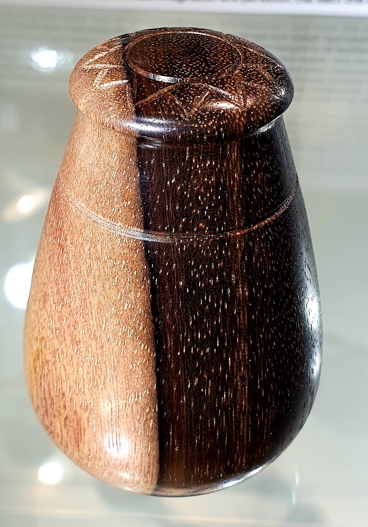 Zircote with etched sun top box. One of it's kind. – Ludgate Gallery