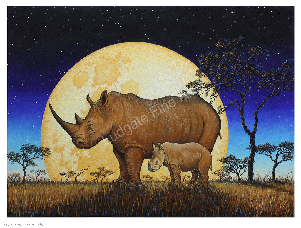 Beware the full moon! signed print – Ludgate Gallery