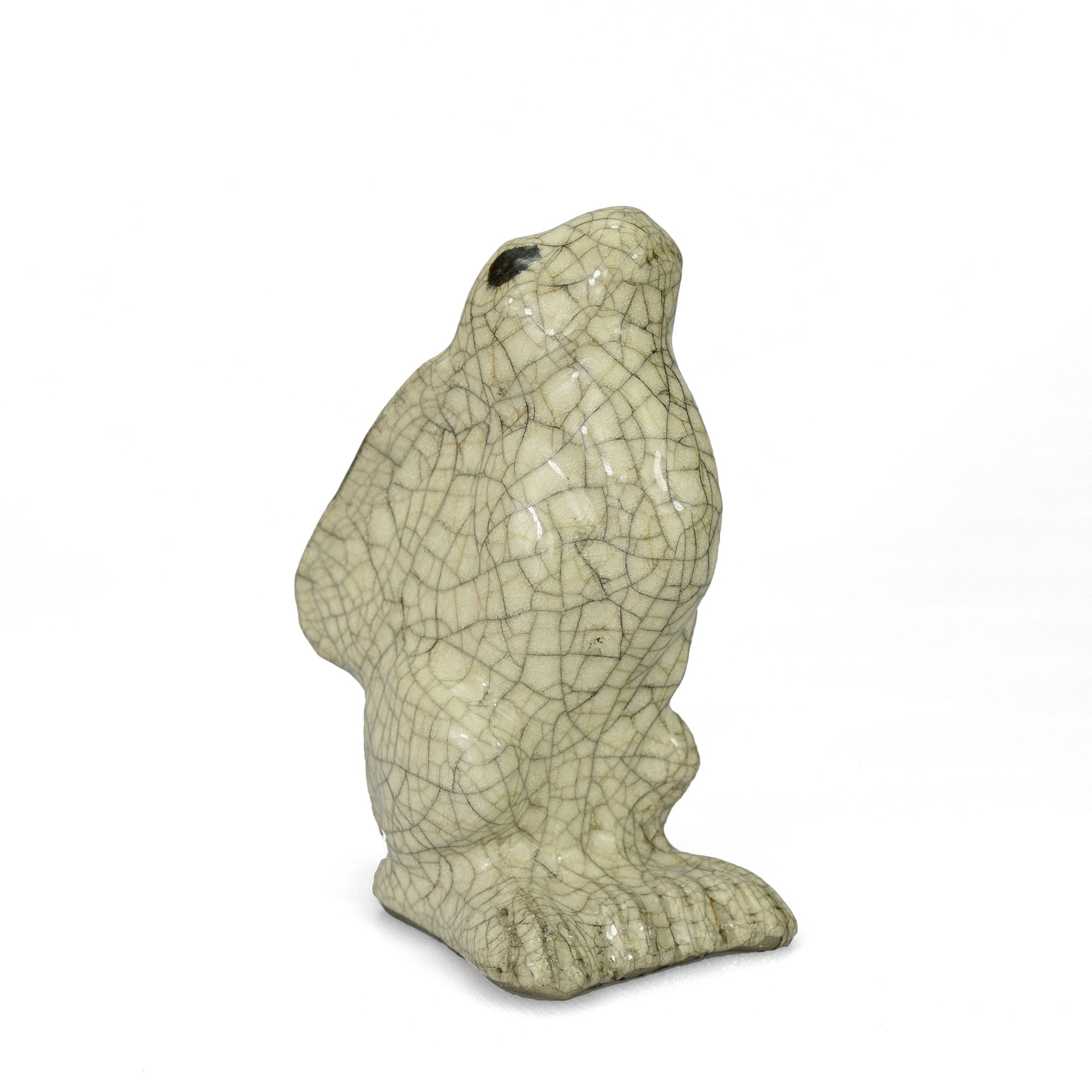 Moongazer Hares Raku Sculpture by Paul Jenkins – Ludgate Gallery